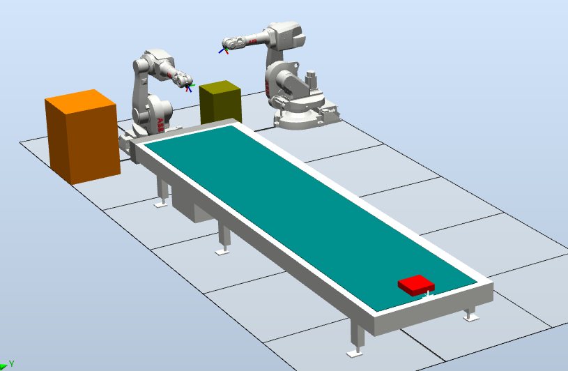 项目二 PLC与RobotStudio联合仿真激光切割工作站——仿真模型搭建_robotstudio plc模块-CSDN博客