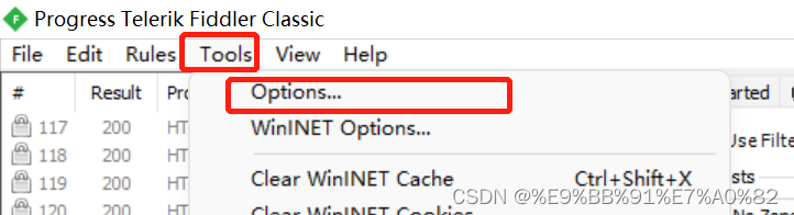 二、Fiddler抓包过程_fiddler导出证书-CSDN博客