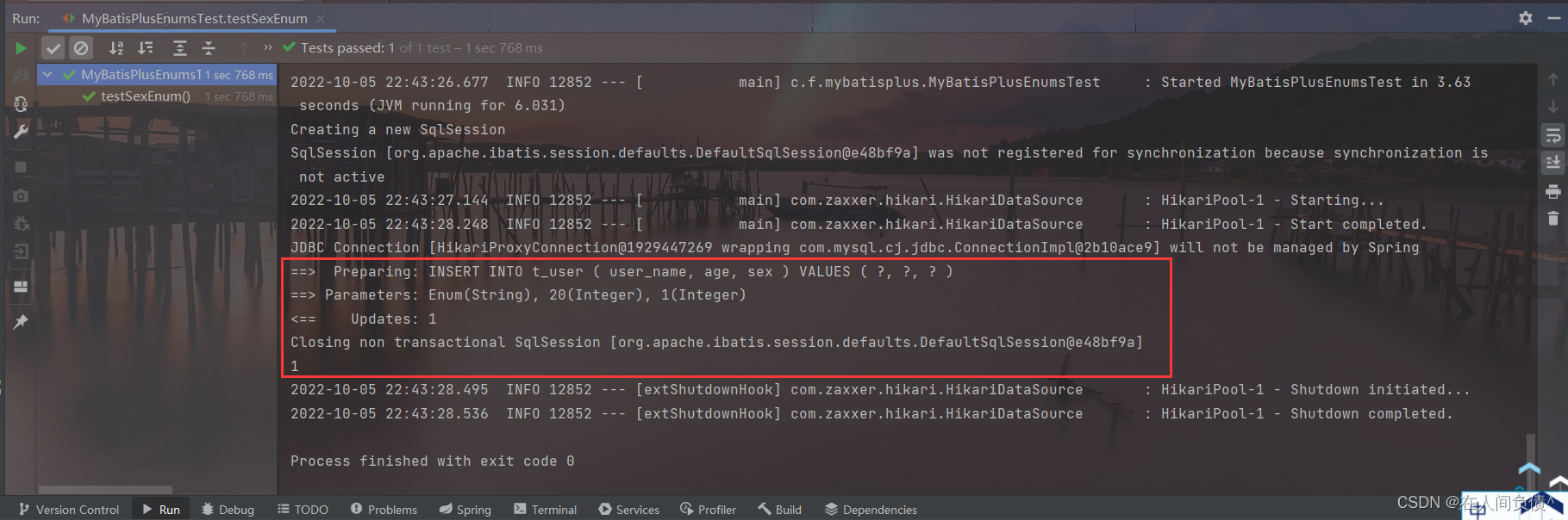 Mybatisplus 通用枚举mybatisplus通用枚举handle Csdn博客