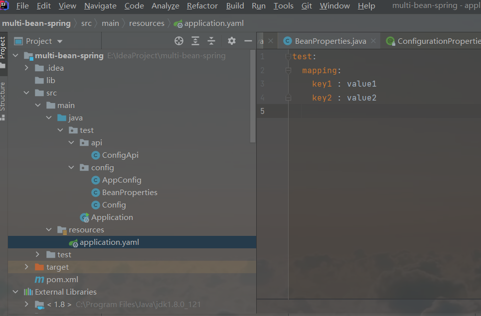 SpringBoot通过yml等配置文件动态生成多个Bean_spring 根据yml配置动态创建bean-CSDN博客