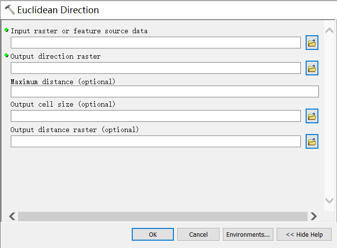ArcMap中的距离工具条（Distance）_cost connectivity-CSDN博客