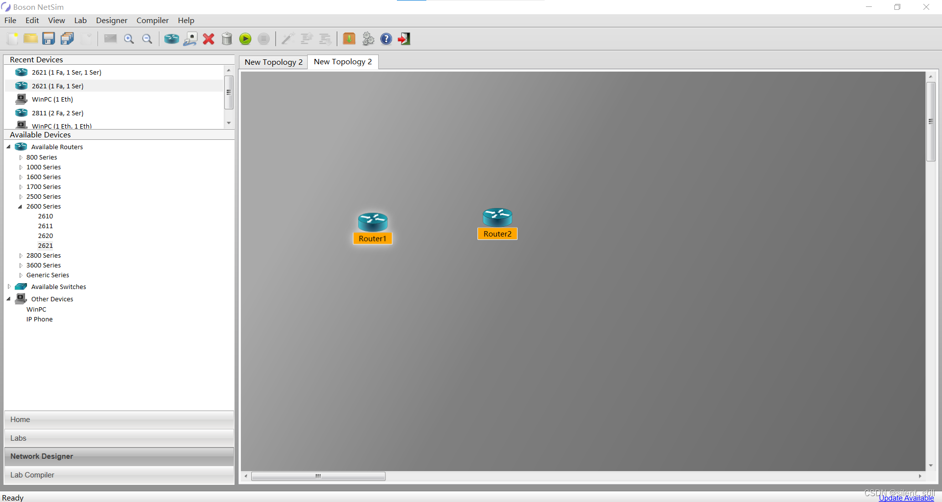 Boson NetSim11 路由器模拟子网环境实现连接实验-CSDN博客