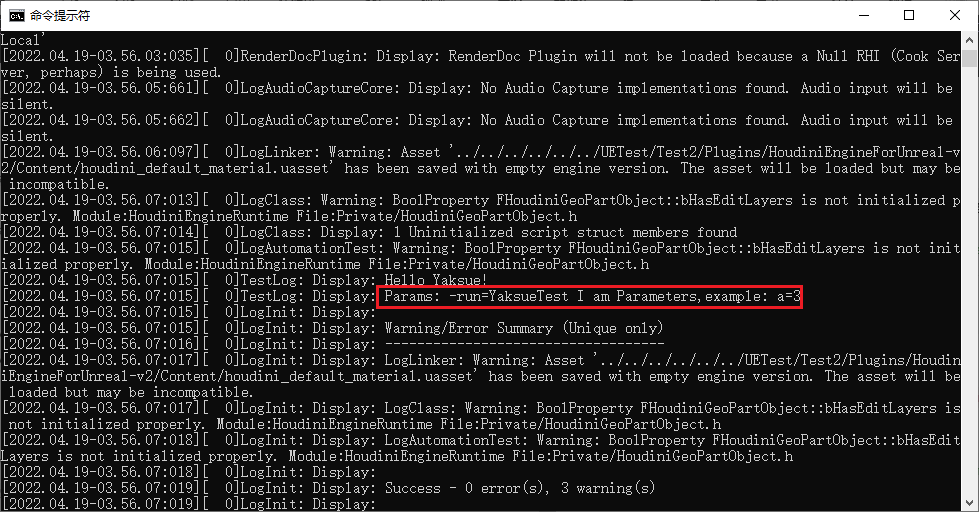 Try using the parameters of the Commandlet of the UE4 - Programmer Sought
