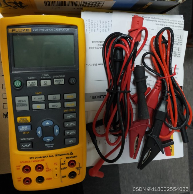 福禄克FLUKE 726多功能校准仪_福禄克726仪表说明书-CSDN博客