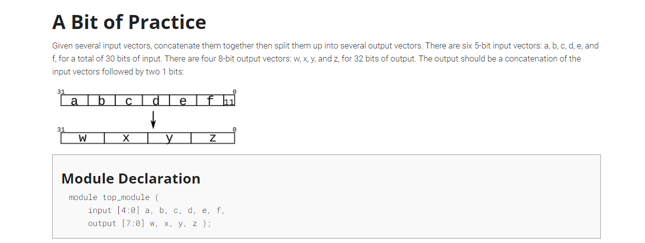 HDLBIT question record (1) - Programmer Sought