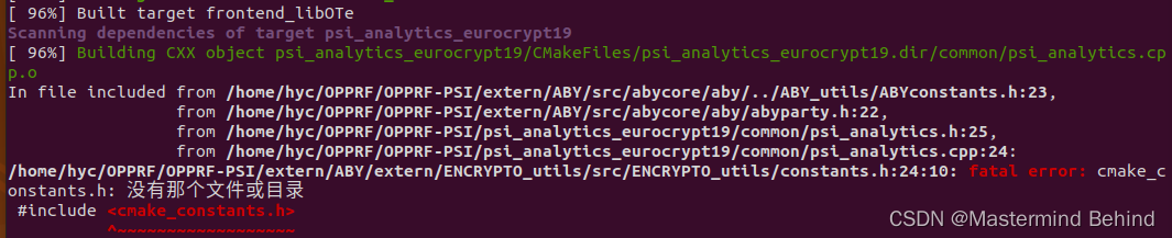 配置OPPRF-PSI密码学协议_oporf-CSDN博客
