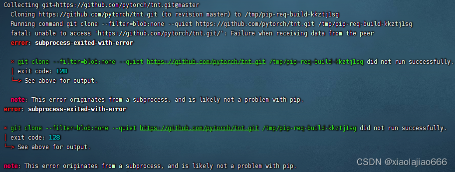from torchnet import meter ModuleNotFoundError: No module named ‘torchnet‘报错解决-CSDN博客