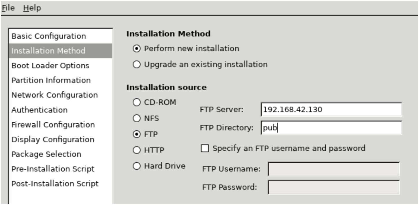 PXE+Kickstart+DHCP+TFTP+FTP(HTTP/NFS)实现半自动化装机_dhcp+ftp批量装机工具-CSDN博客