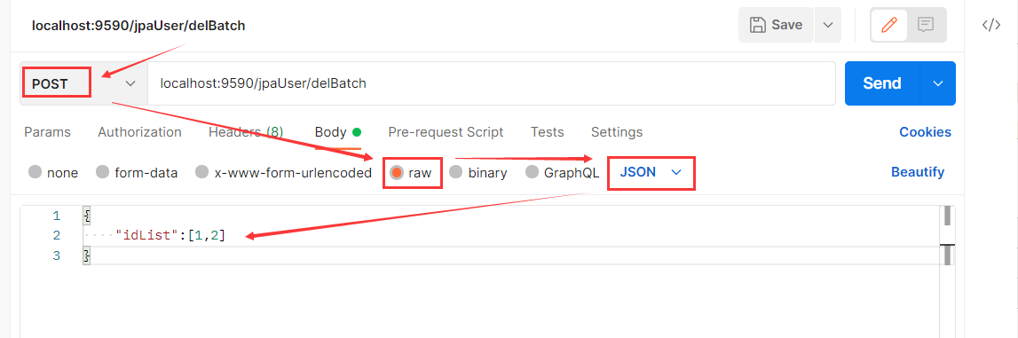 使用Postman传递对象中的list集合测试数据_postman传list集合对象-CSDN博客