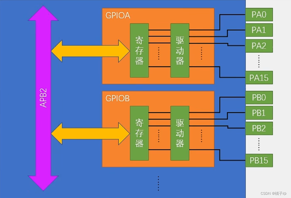备赛电赛学习STM32篇（二）：GPIO_stm32f030的gpioa在哪条总线下-CSDN博客