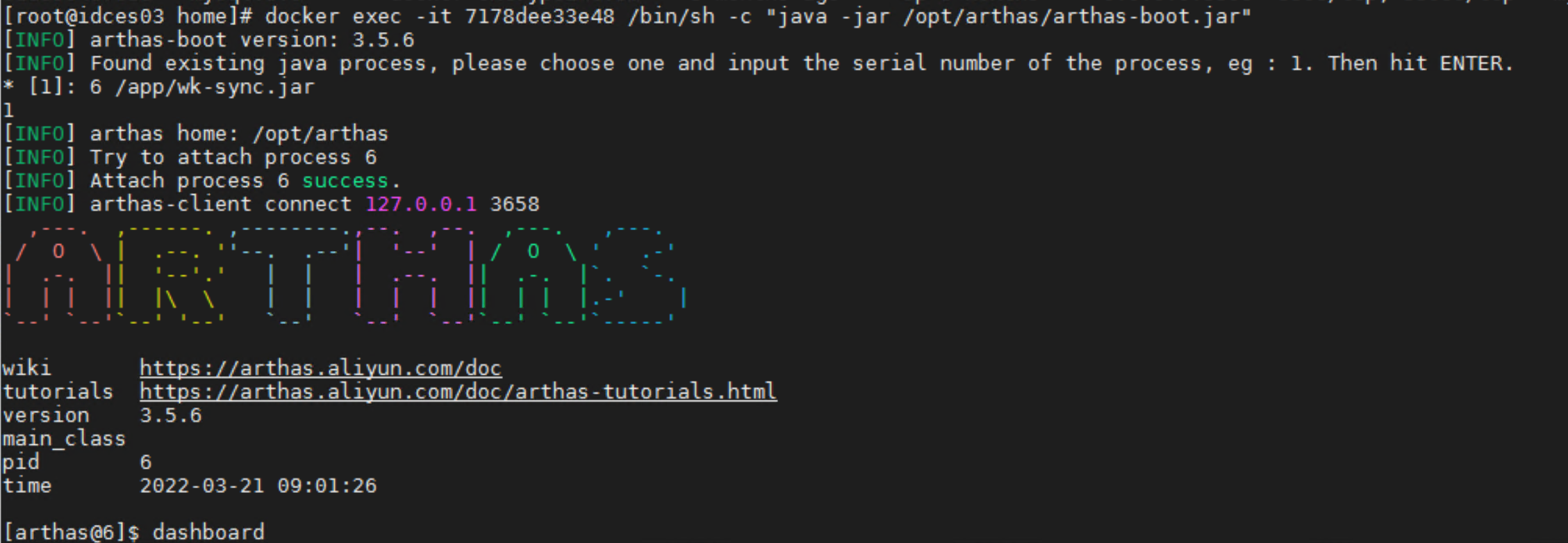 使用 Arthas 监控诊断 Docker 应用_arthas 诊断docker 服务-CSDN博客