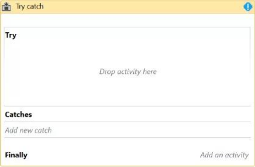 11.2 UiPath之必杀技Try Catch_uipath try-catch-CSDN博客