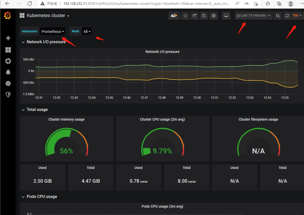 prometheus监控k8s集群_blackbox bearertokenfile-CSDN博客