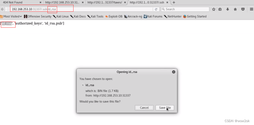 CTF-5.SSH私钥泄露_ctf5-CSDN博客