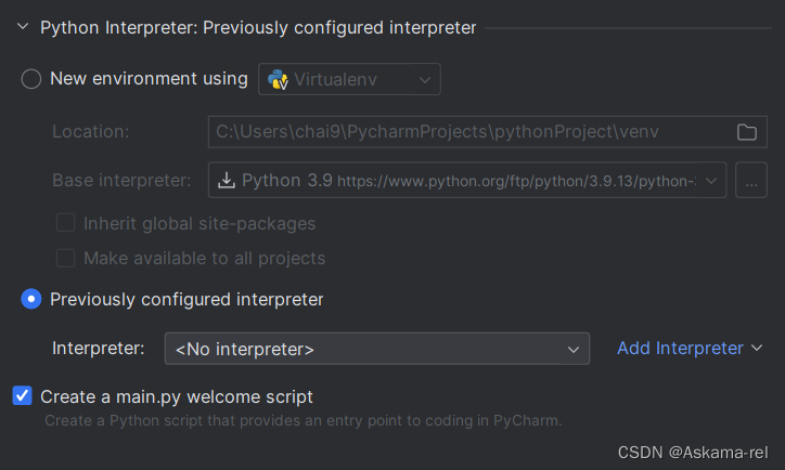 PyCharm2023版本使用本地conda已存在环境的步骤方法_pycharm 使用anaconda中已有的环境-CSDN博客