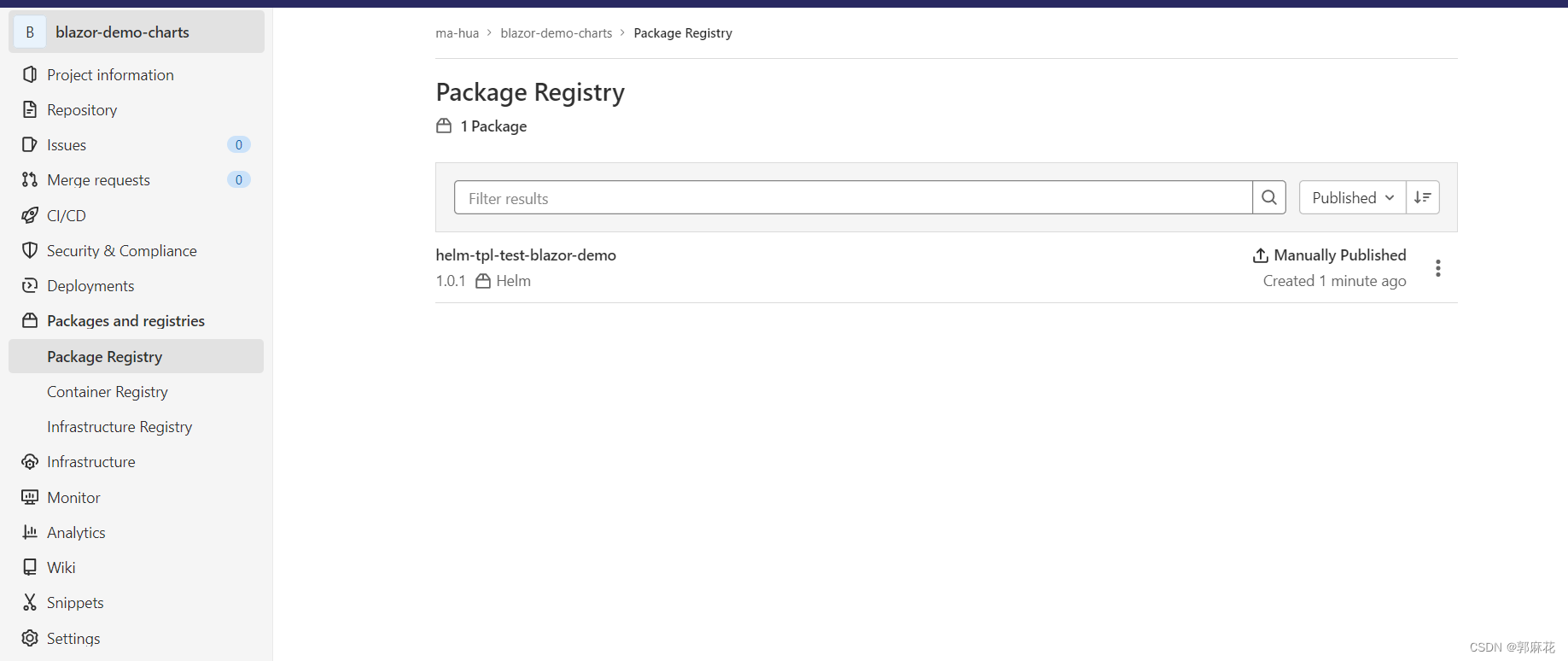 4. 搭建Helm Charts Registry，在Azure Pipeline中使用GitVersion打包并推送Chart_azure pipeline gitversion-CSDN博客