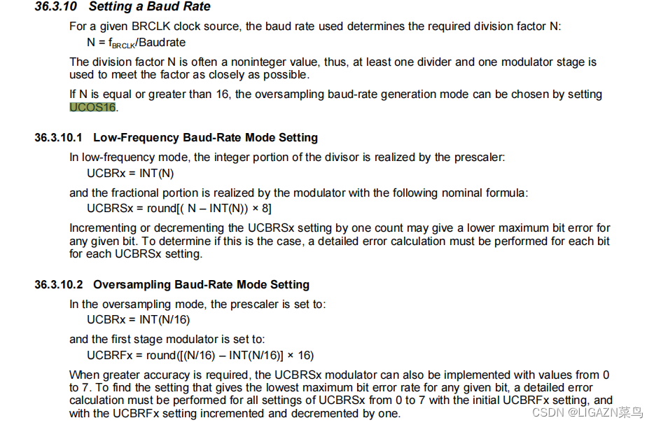 MSP430学习总结——UART串口_msp430串口-CSDN博客