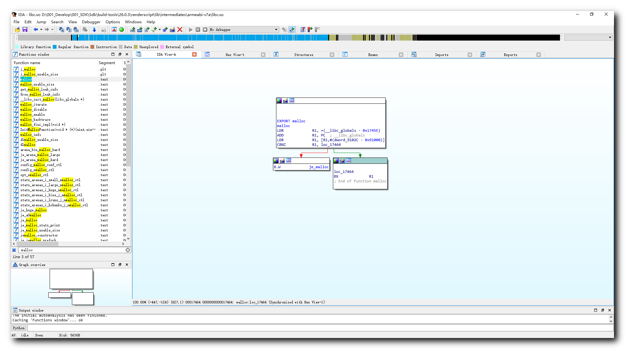 【Android 逆向】IDA 工具使用 ( IDA 32 位 / 64 位 版本 | 汇编代码视图 IDA View-A | 字符串窗口 Strings window )_ida32-CSDN博客