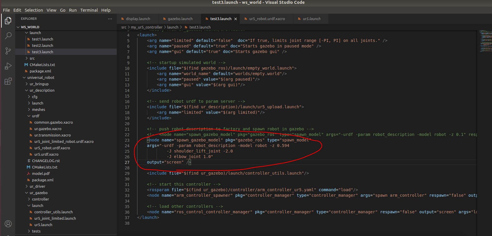 【Gazebo】在 world 中添加 UR5 机器人和 Kinect V2 深度相机 - 古月居