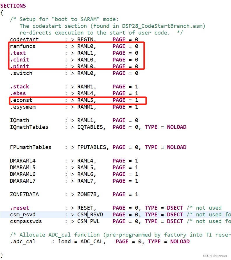 DSP28335学习笔记-CMD文件_dsp28335 cmd文件-CSDN博客