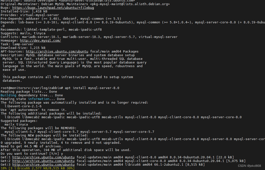 zabbix网络管理安装教程_zabbix-agent : depends: libc6 (>= 2.34) but 2.31-0-CSDN博客