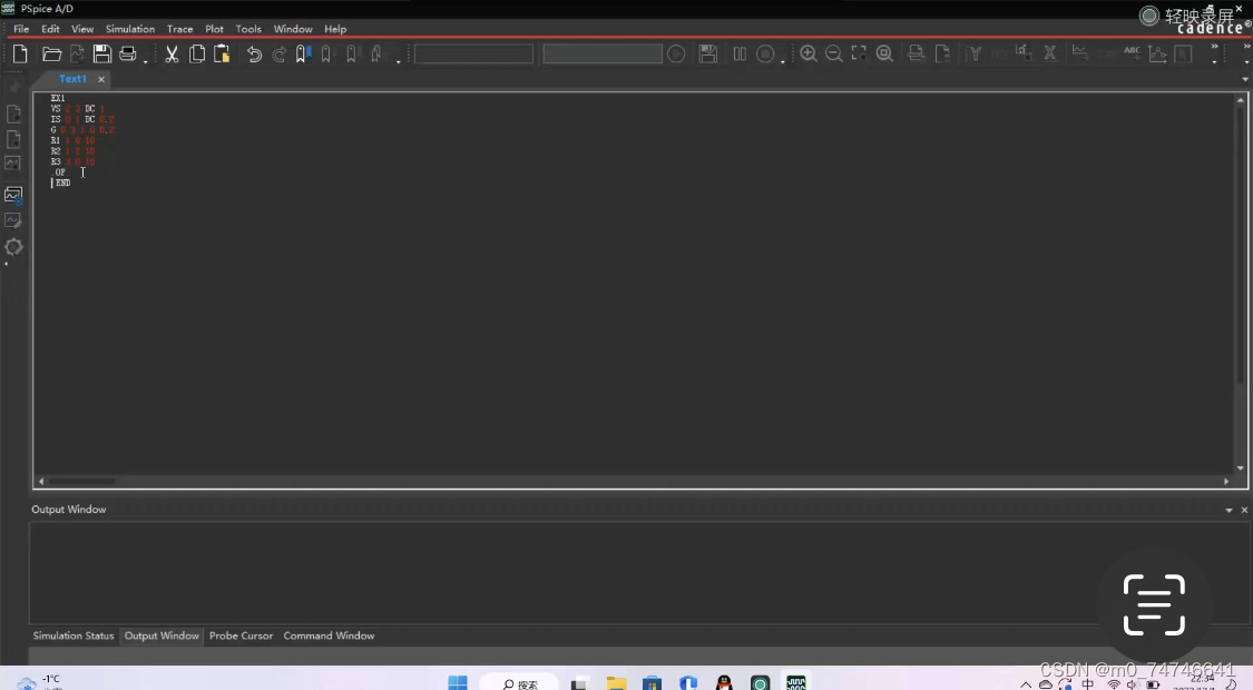 Spsice仿真实验 例B-1_sps.ice教程-CSDN博客