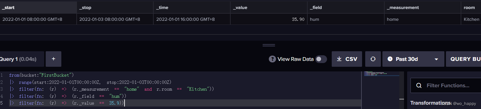 Influxdb V2.5 菜鸟教程 + Telegraf + grafana （1）_influxdb config token设置-CSDN博客