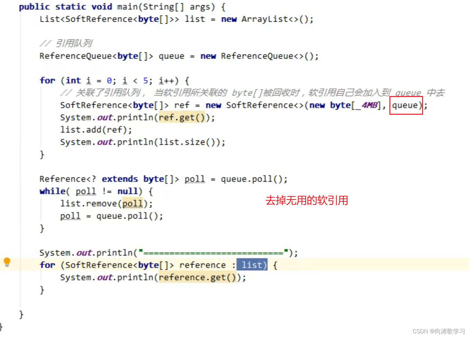 【代码图 Demo解读】jvm中的强引用、软引用、弱引用、虚引用、终结器引用软引用 List Csdn博客