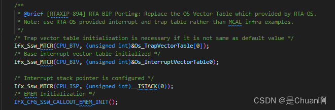 TC3xx完整工程搭建之启动代码_tasking mcal-CSDN博客