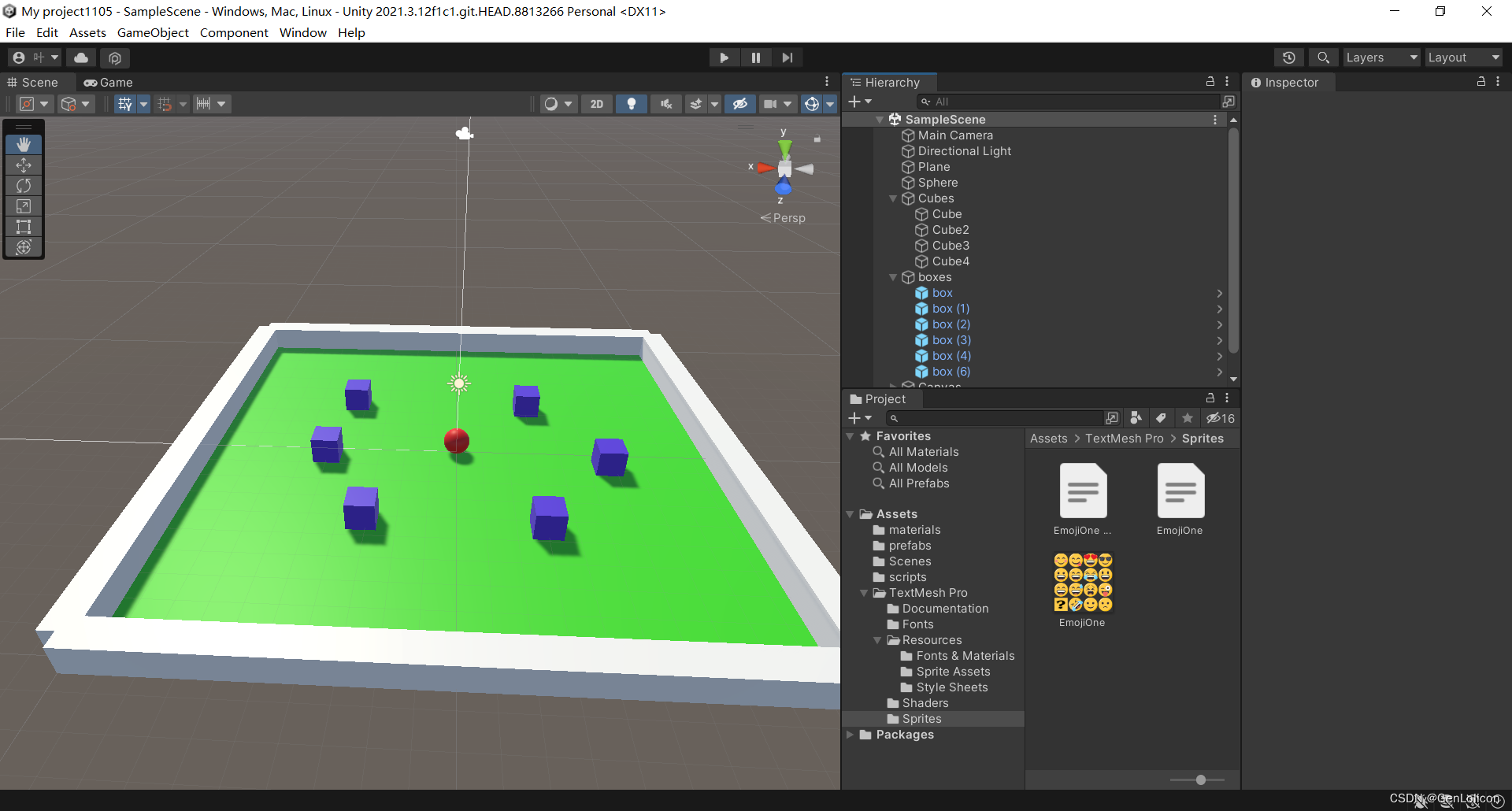 【Unity】小球吃方砖小游戏_unity小球吃方块-CSDN博客