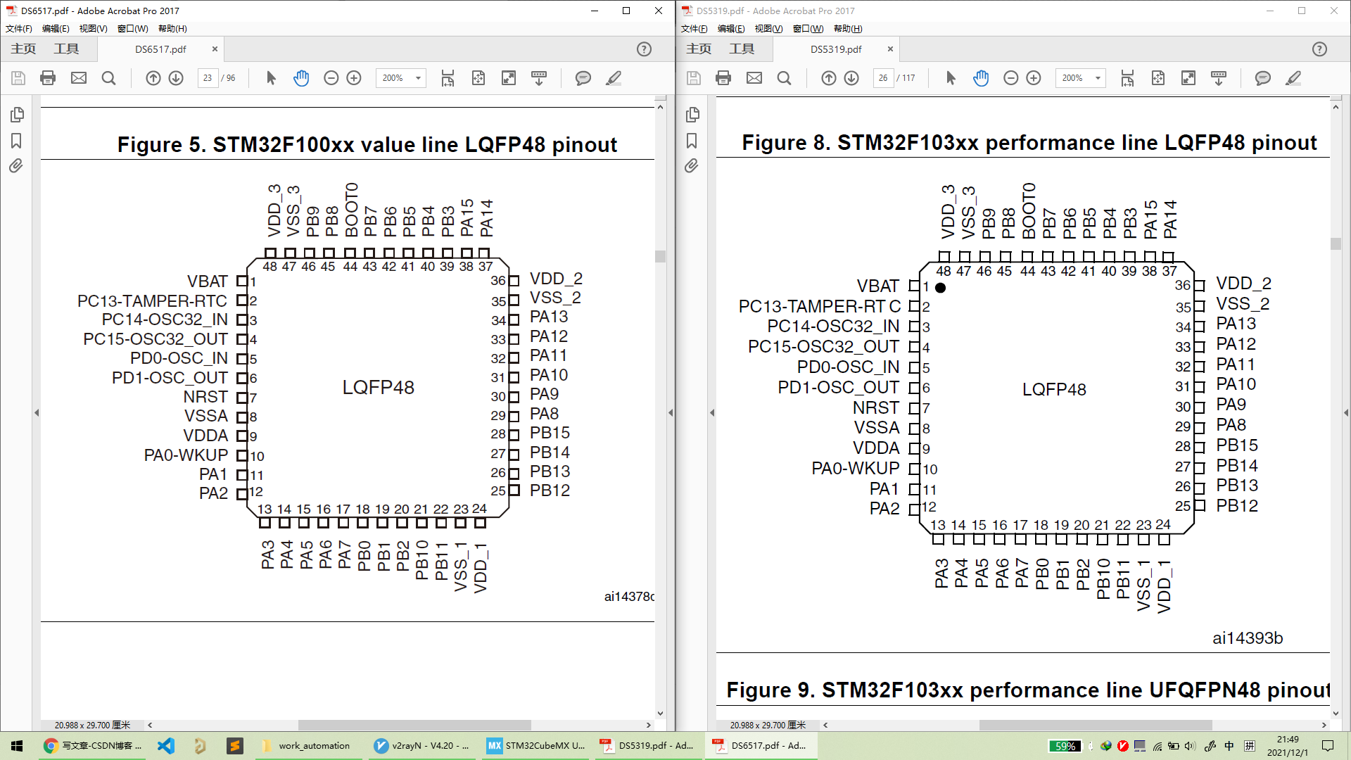 STM32 F100 F103系列引脚对比_stmf100-CSDN博客