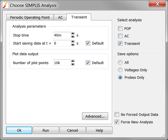 SIMPLIS仿真软件3－暂态分析（Transient Analysis）详解_simplis仿真 负载-CSDN博客