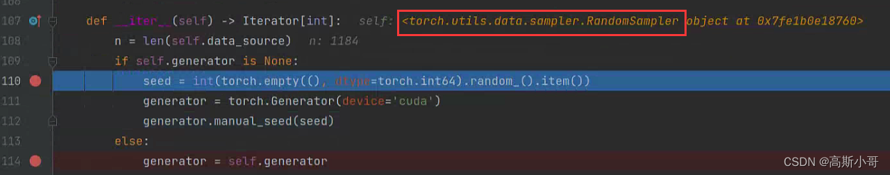 RuntimeError: Expected a ‘cpu‘ device type for generator but found cuda_runtimeerror: expected a ...