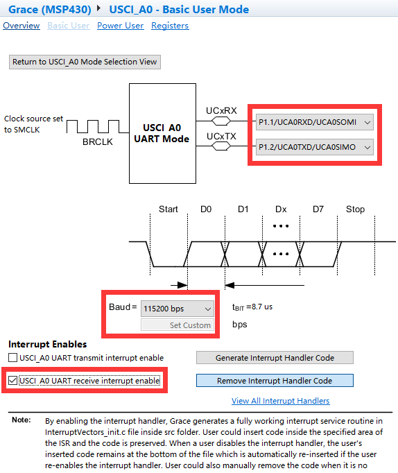 【MSP430G2553】图形化开发笔记(5) UART 串口及printf_msp430printf-CSDN博客