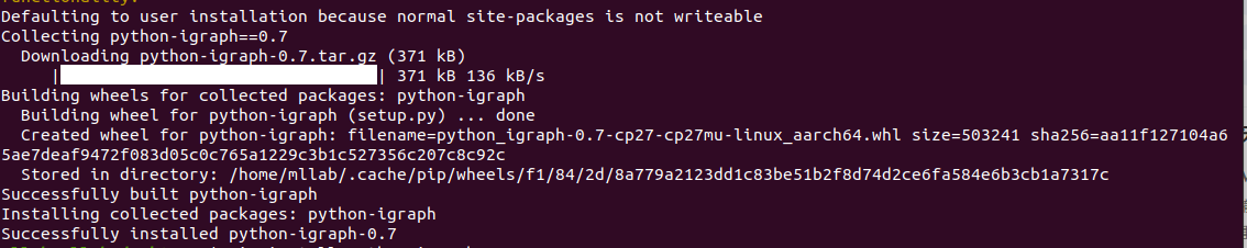 python-igraph安装失败的解决方案_build failed for the c core of igraph.-CSDN博客