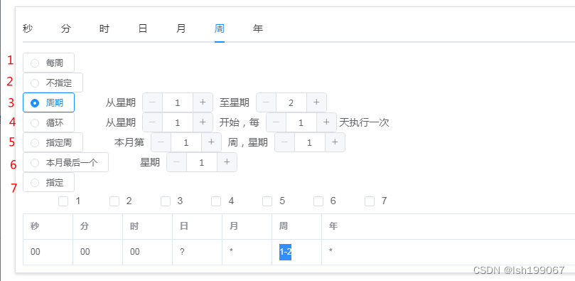 常用cron表达式cron每天凌晨1点执行 Csdn博客