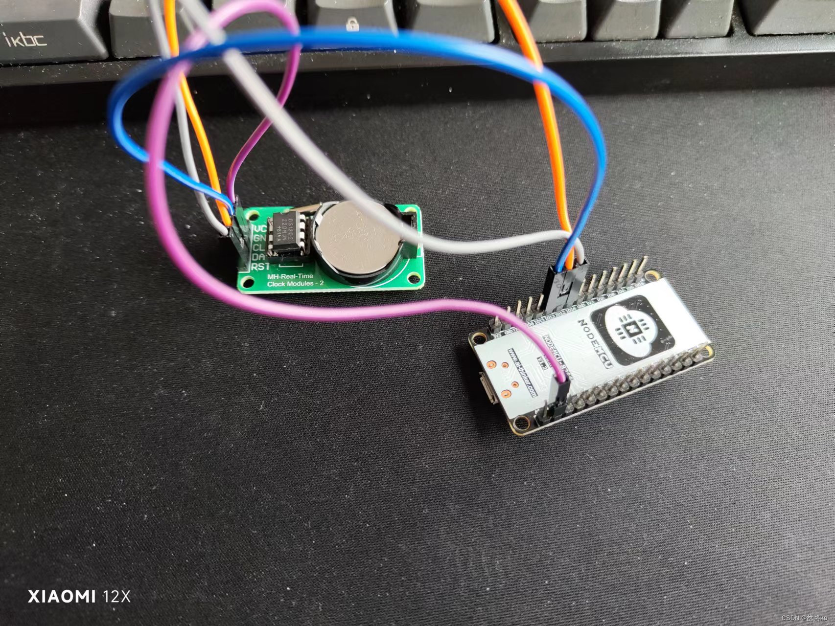 DS1302 时钟使用ESP8266驱动硬件软件代码一条龙_esp8266 ds1302-CSDN博客