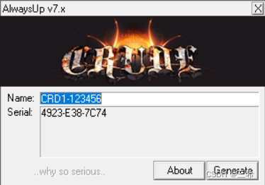AlwaysUp10.5.0.93安装和使用说明_alwaysup注册码-CSDN博客