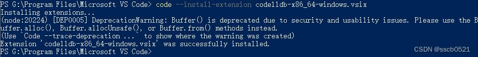 Vscode离线安装 Codelldb 包 Csdn博客