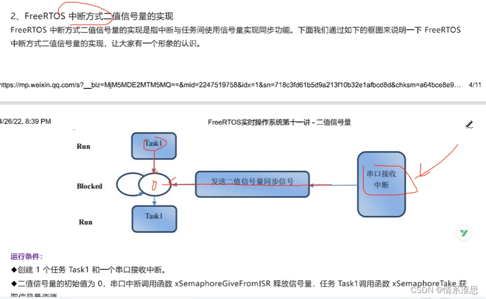 (第40 44讲)stm32f4单片机,freertos信号量【二值、计数、翻转、互斥】【代码讲解】【硬件家园、正点原子】【原创】 硬件家园