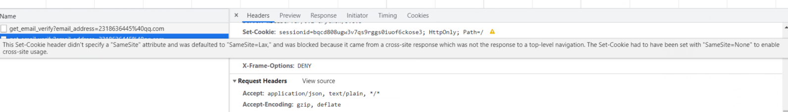 Django+axios 前后端分离 跨域 取不到cookie和session的问题_django取cookies取不到-CSDN博客