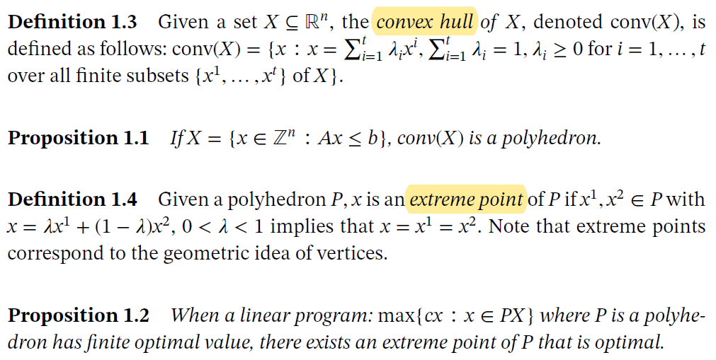 《Integer Programming》第一章读书笔记_ideal formulation-CSDN博客