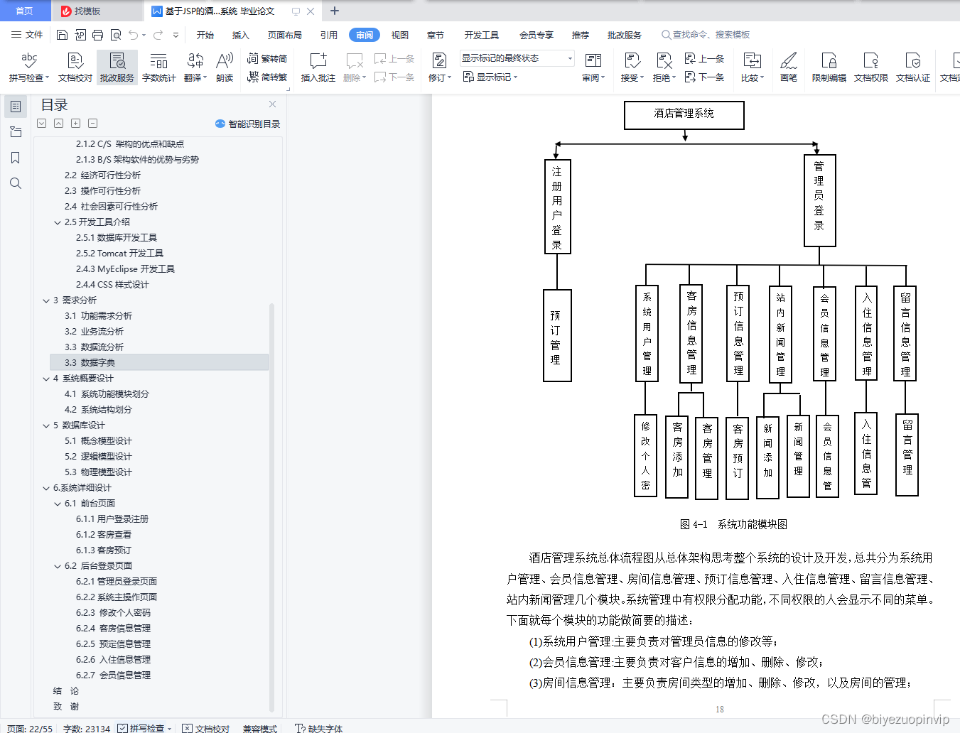基于JSP的酒店管理系统-CSDN博客