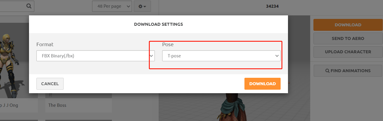 【数字人】使用Mixamo动画资源-CSDN博客