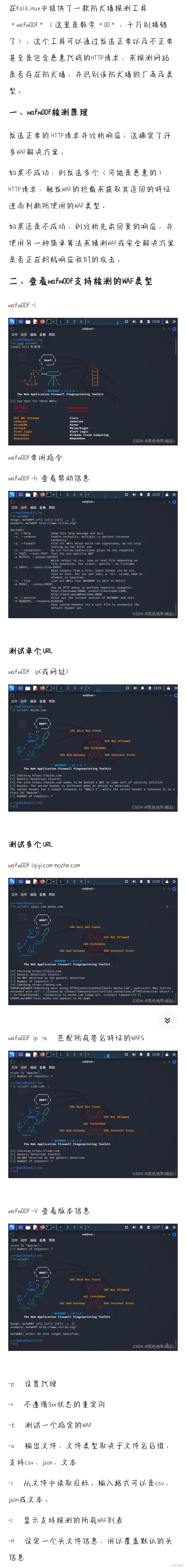 wafw00f安装和使用_windows上wafw00f用法-CSDN博客