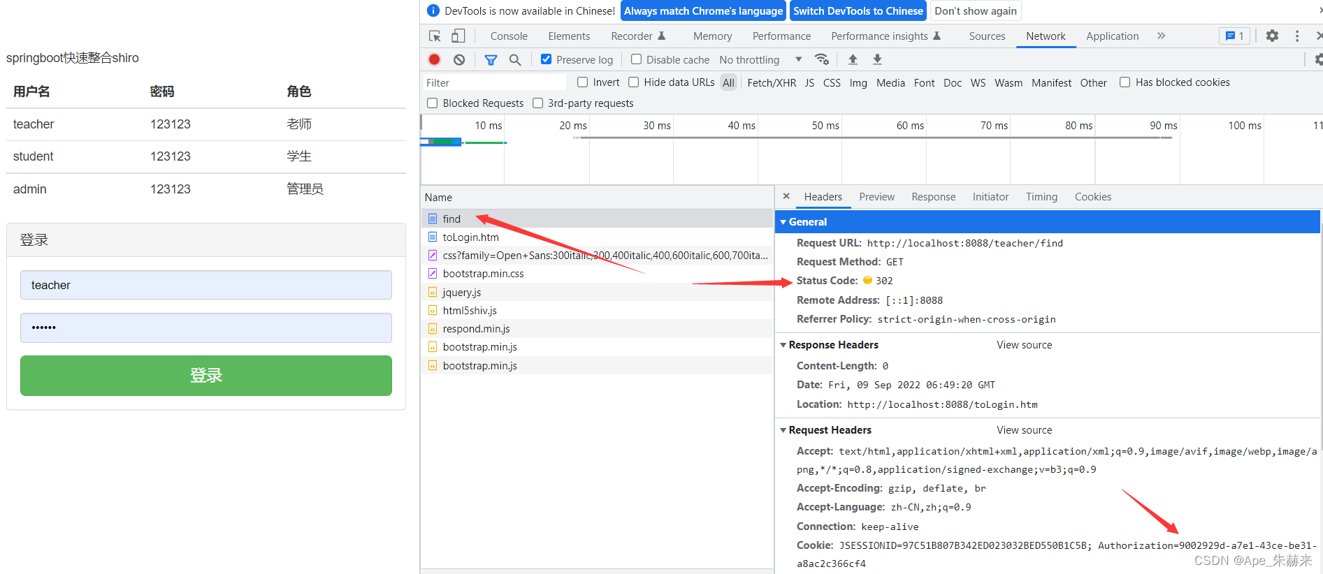 Springboot集成shiro Redis做认证和授权 Springboot Redis Shiro实现权限 Csdn博客