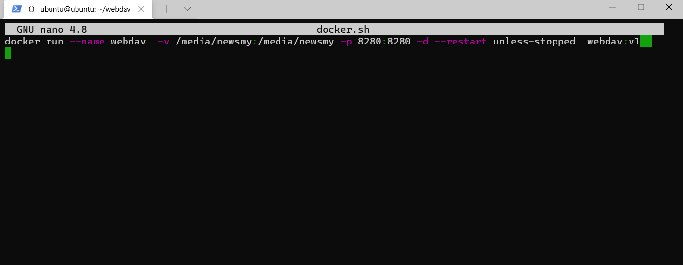 Docker开启webdav文件共享协议_docker webdav-CSDN博客