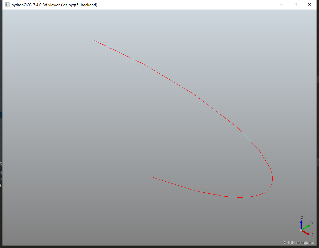 第二章：Pythonocc官方demo 案例43（几何2d曲线）_pythonocc弯曲-CSDN博客