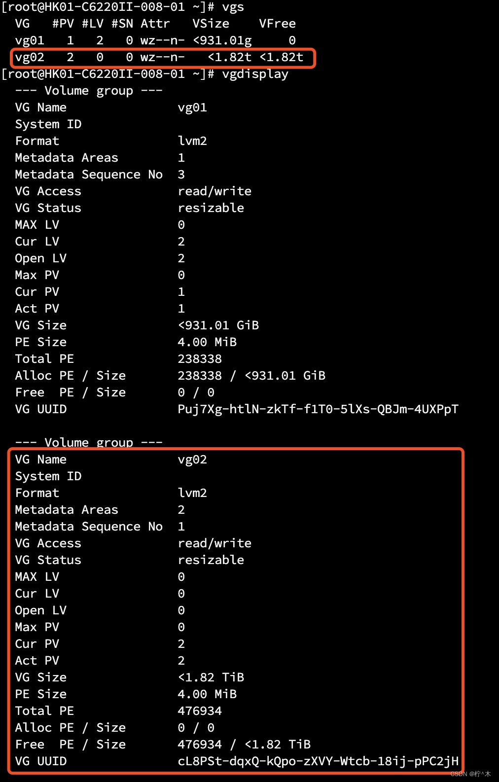 LVM逻辑卷管理_lvcreate -l 100%-CSDN博客