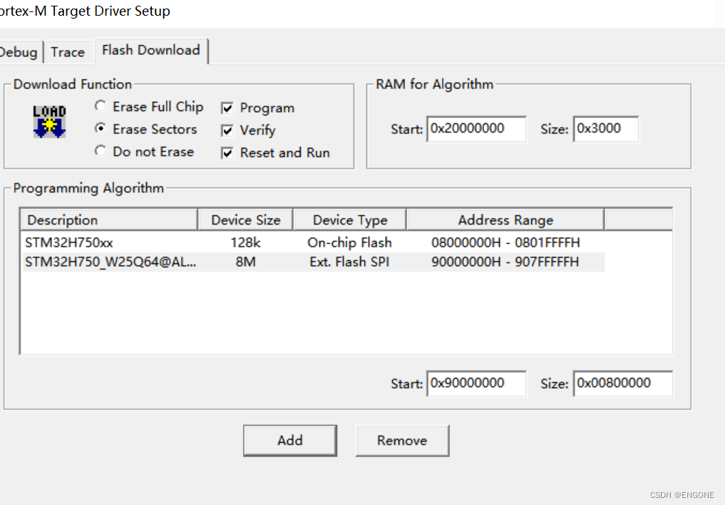 解决keil:stm32h7烧写遇到contents Mismatch At 0800xxxxhcontents Mismatch At 90000000h Csdn博客 9598